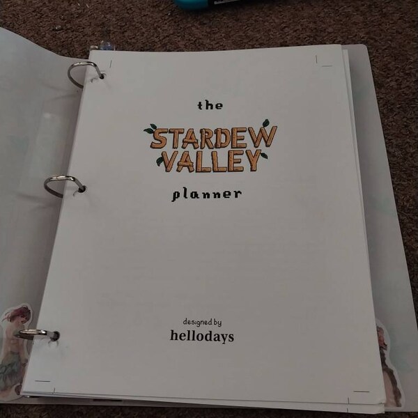 370 PAGES Updated to 1.6 Stardew Valley Planner / Game Guide PDF A5 ...
