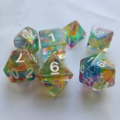 Bard Song Dnd Dice Set for Dungeons and Dragons D20 TTRPG Polyhedral ...