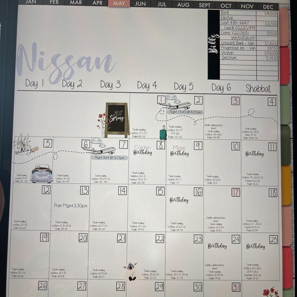 Digital Homeschool Planner iPad Home School Planner Goodnotes ...