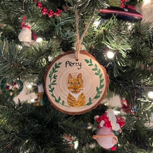 Cute Snow Foxes and Robin Hand Painted Christmas Gift Tags Set of 3 or ...