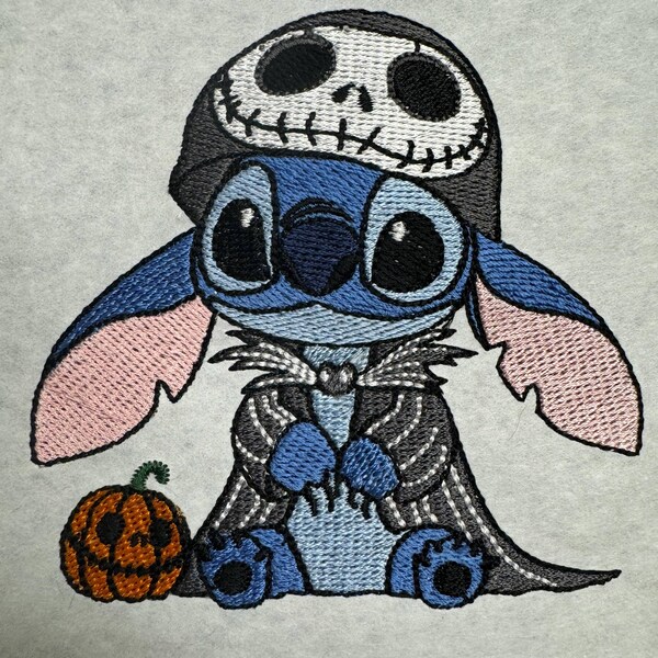 Halloween Embroidery Designs, Jack Stitch Embroidery Design, Nightmare ...