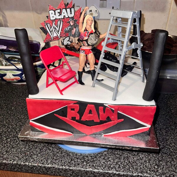WWE the Undertaker Personalised Cake Topper! Custom * Birthday ...