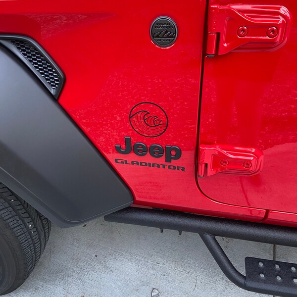 Custom City Ocean Wave Vinyl Decal - Aloha Wave Decal, Ocean Sticker ...