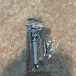 Handmade Custom Beaded Focal Pens, Refillable Beaded Ballpoint Pens - Etsy