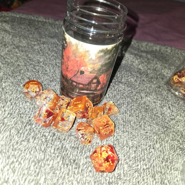 Autumn Rouge Exclusive 11 Dice Set | Fall, Autumn, Possibly Canada ...
