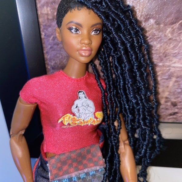 Doll Rerooting Hair Dreadlocs or Locs Bundle - Etsy