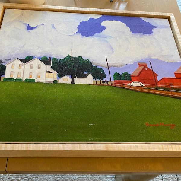 Natural Wood Floating Frame, Available in Maple, Walnut, Cherry, and ...