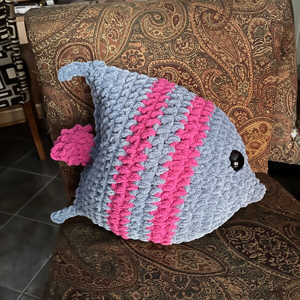 Avery the Angelfish NO SEW Fish Amigurumi Crochet Pattern PDF Download ...