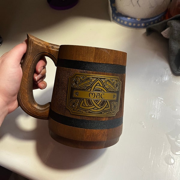 Jedi Handmade Mug, Star Wars Personalized Gift, Star Wars Beer Stein ...