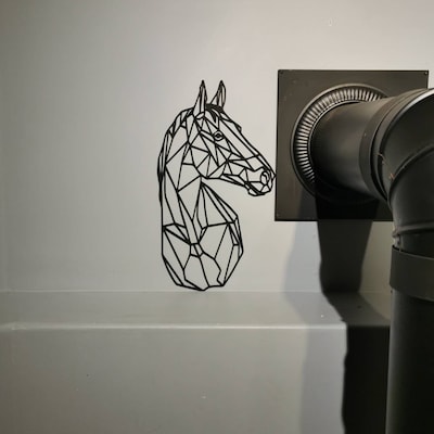 Horse Design Laser Cut Svg Dxf Files Wall Sticker Engraving Decal ...