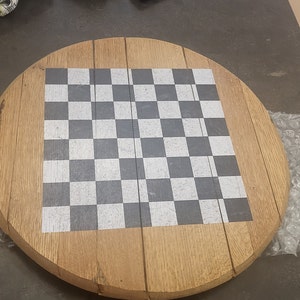 Classic Rock Art End Table Album Cover Art Rock and Roll Albums Side ...