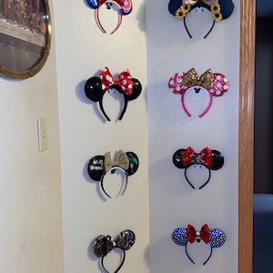 Decorated Mickey Ear Wall Displays 5 10 or 20 Packs - Etsy