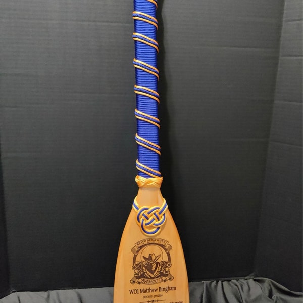 Personalized Military Paddle: Retirement, Farewell Gift - Etsy