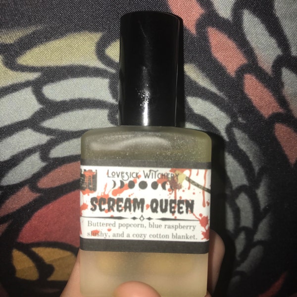 Scream Queen Perfume - Buttered Popcorn, Blue Raspberry Slush, and Warm ...