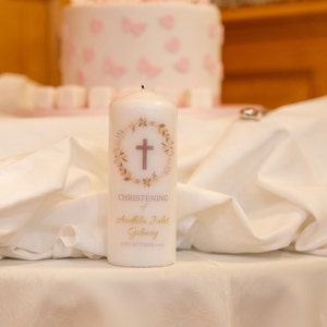 Personalised First Holy Communion Candle Communion Candle for Girl ...