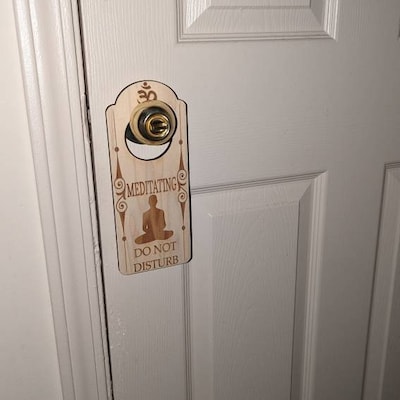 Do Not Disturb Autopsy Engraved Door Hanger Sign - Etsy