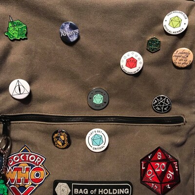 1.5 Hard Enamel Pin for Dnd Players and Dungeon Masters - Etsy