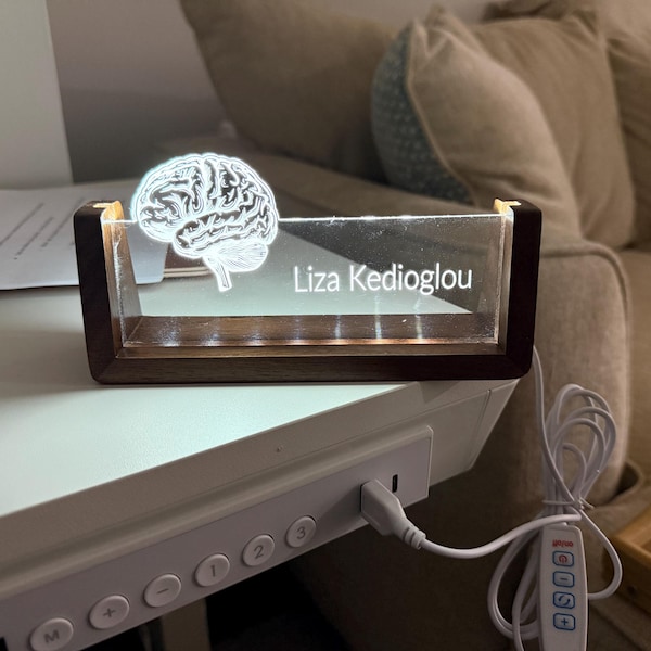 Treble Clef LED Night Light: 3D Illusion Music Lamp - Etsy