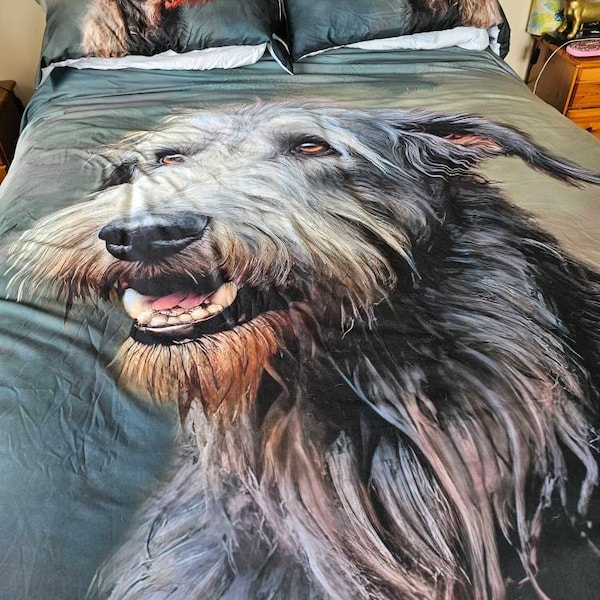 Enchanted Forest Watercolor Art Bedding Set, Duvet Set, Comforter Set ...