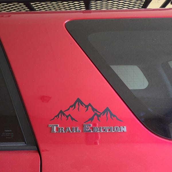 Mountain Range Decal - Multiple Colors and Sizes Available - Car Decal ...