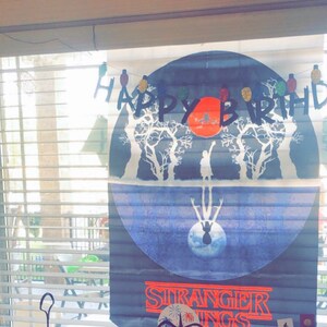 Stranger Things Banner, Stranger Things Party Banner - Etsy