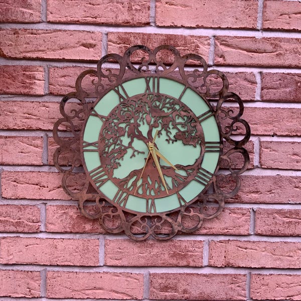 Tree of Life Clock - Etsy