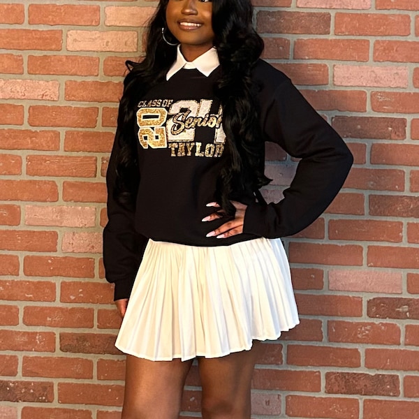 Senior Szn Set; Sweatshirt and Skirt Set; School Girl Senior Look ...