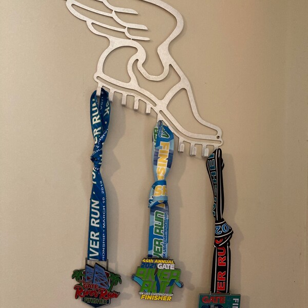 Running Medal Display - Etsy