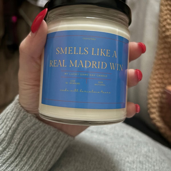 Smells Like a Win Candle, Chelsea Soccer Gift, Premier League, Chelsea ...