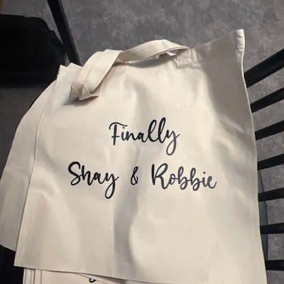 Custom Company Logo Tote Bags Custom Text Bag Promotional - Etsy