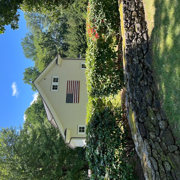 8 Ft. Huge Rustic American Flags, Barn Metal Flags, 250th Birthday ...