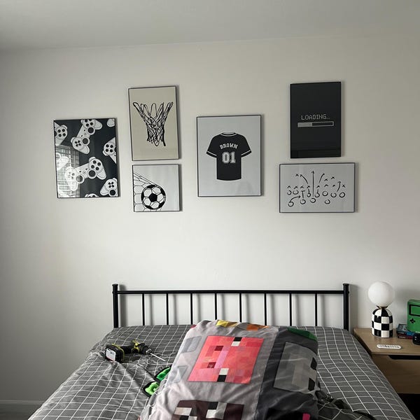 Gaming Poster, Gaming Wall Art Set of 3, Gaming Room Decor, Gamer Gift ...