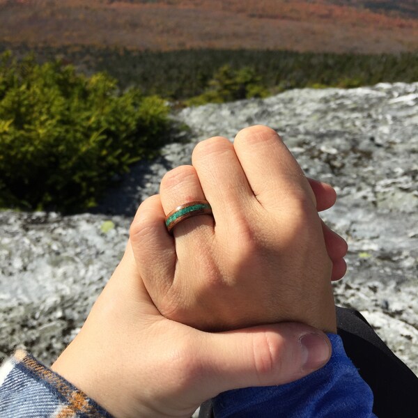 Custom Mountain/ocean Rings for Men - Etsy