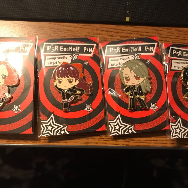 Phantom Thief Kasumi/sumire Yoshizawa "the Violet" Enamel Pin - Etsy