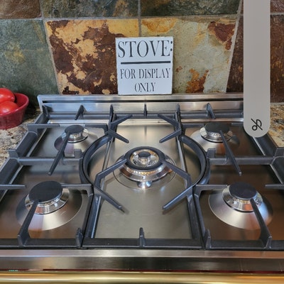 Funny Kitchen Sign, Stove for Display Only Wood Sign, Counter Back of ...