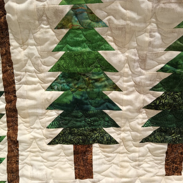 Evergreen Forest - Digital Quilting Design for Longarm Quilting ...