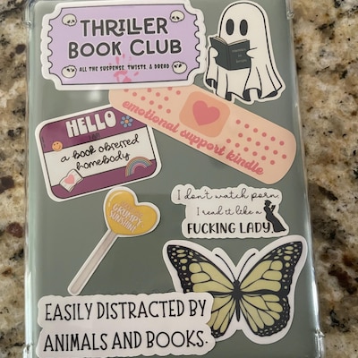In A Really Good Place in My Book Sticker, Bookish Merch and ...