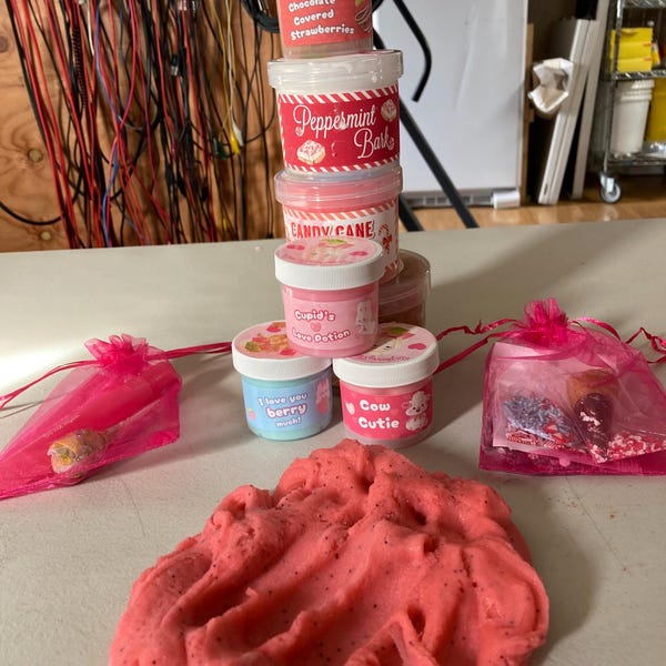 Watermelon Icee Slime: Scented Sensory Dough, Kids ASMR Gift - Etsy