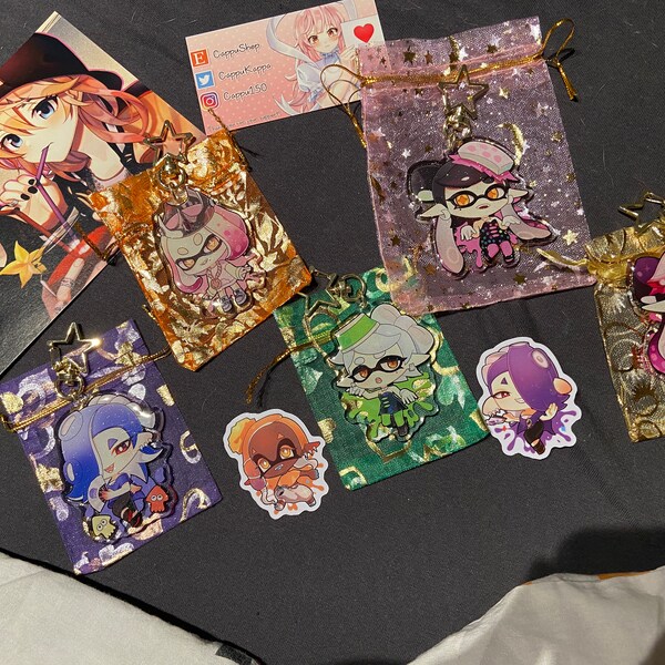 Splatoon 3 Shiver , Frye , Big Man , Marie , Callie , Pearl , Marina ...