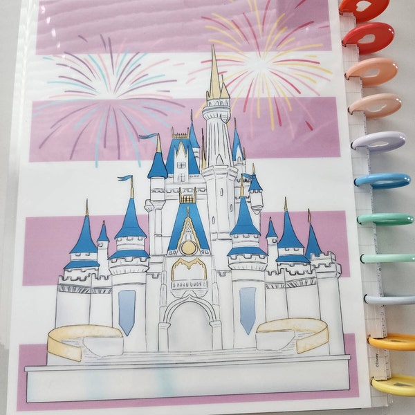 Vacation Planner Cover, Planner Dashboard, A5 Insert, Inserts GM MM PM ...