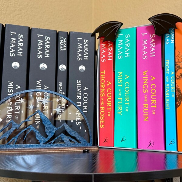 Bat Wings Bookshelf Decor Accessory /bookish Merch/gift for Book Lover ...