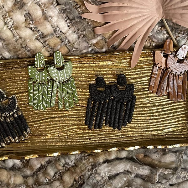 Asher Clay Link Cutter Organic Stacker Shape Clay Cutter Polymer Clay ...