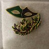Vintage Design Rhinestone Easter Flower Basket Brooch Pin, Easter Egg ...