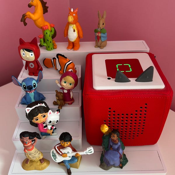 Custom Toniebox 1 Docking Station & Organiser Stand Kids Room Decor Toy ...