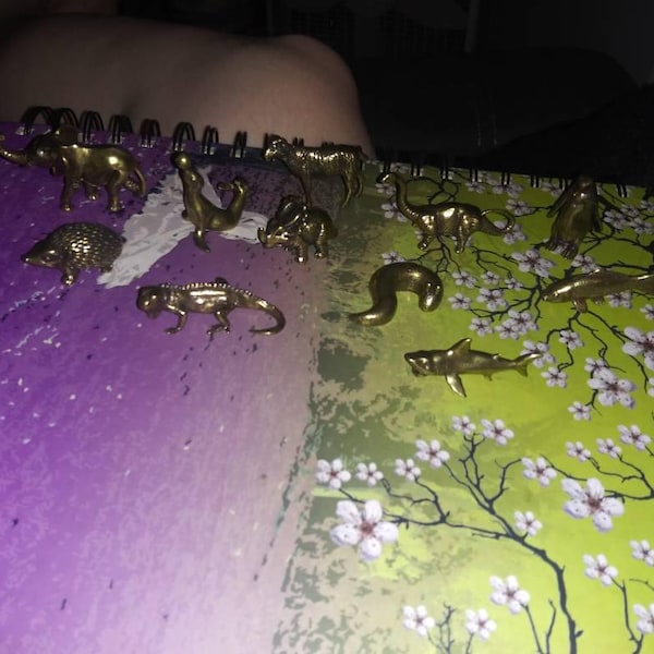 Brass Zebra Figurine - Etsy