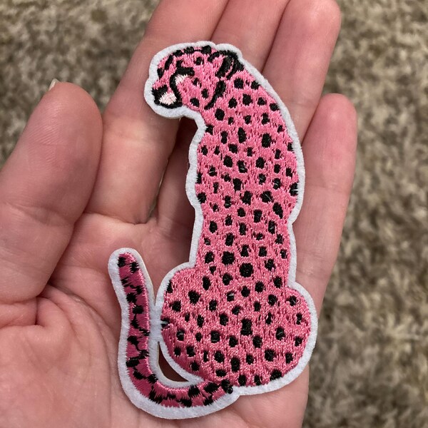 Gorgeous Pink Cherry Blossom Patch, Flower, Iron on Patch, Embroidered Patch, Applique, Iron on ...