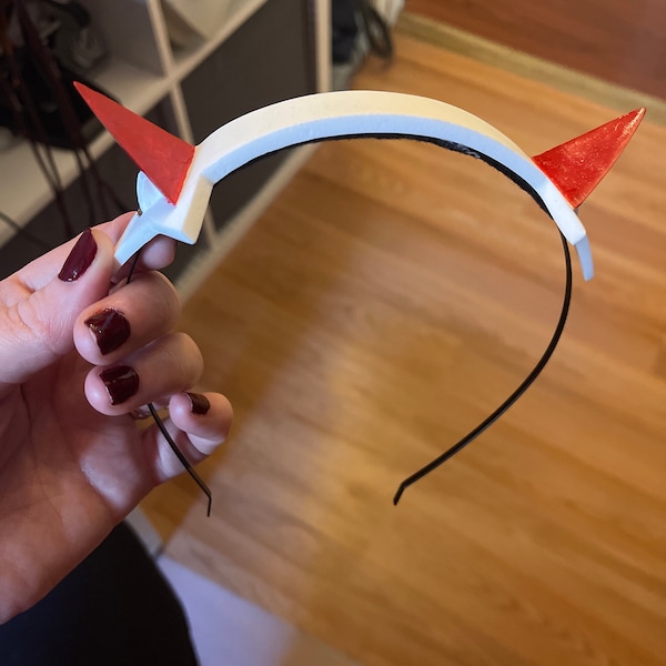 002 Zero Two Darling in the Franxx Horns - Etsy