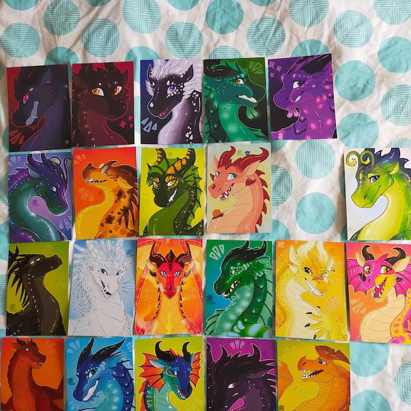 Wof - ARC 1 Portraits [A5 Prints] - Etsy