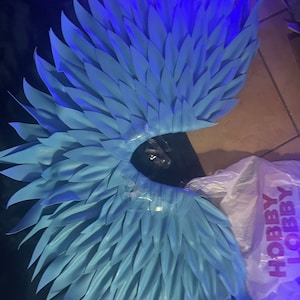 Large Black Angel Wings, Black Butterfly Wings, Wings for Cosplay ...