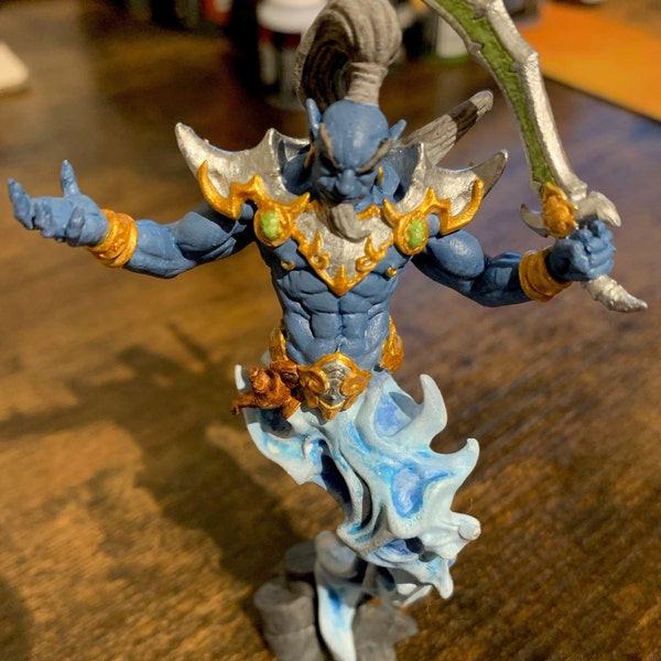 Male Djinni Miniature for D&D, Dungeons and Dragons, Pathfinder and ...